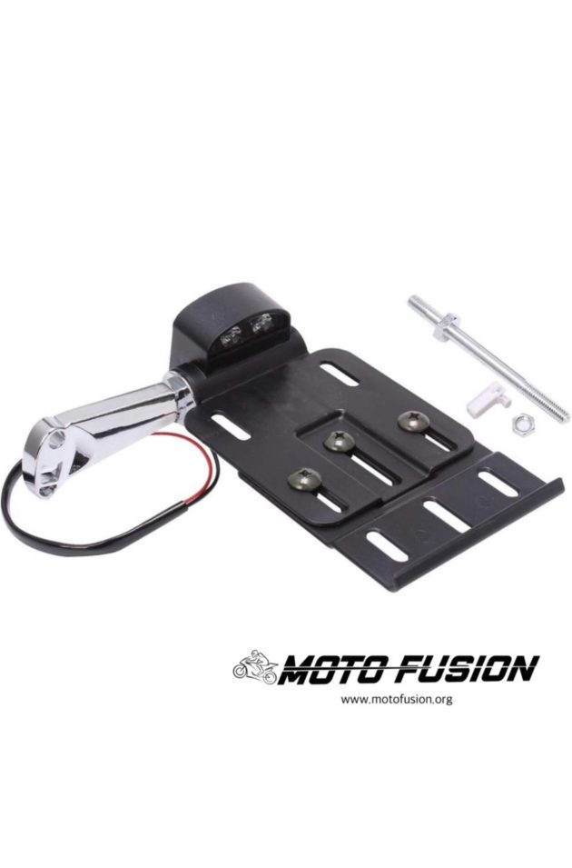Side Mount Number Plate for all HD Models - Motofusion