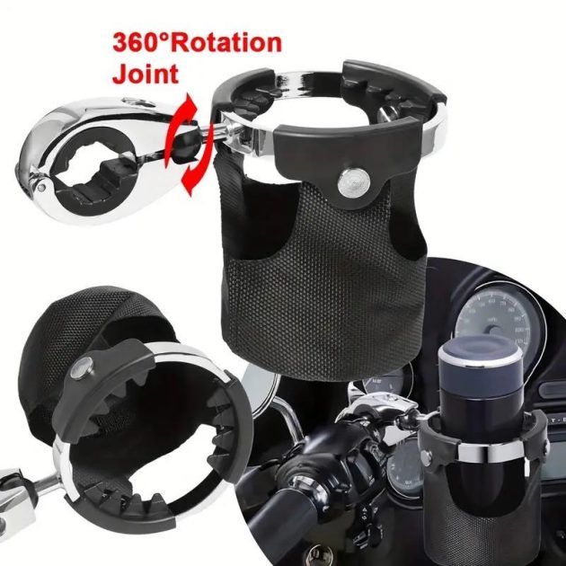Premium Can/Bottle Holder for Harley Davidson all Models - Motofusion